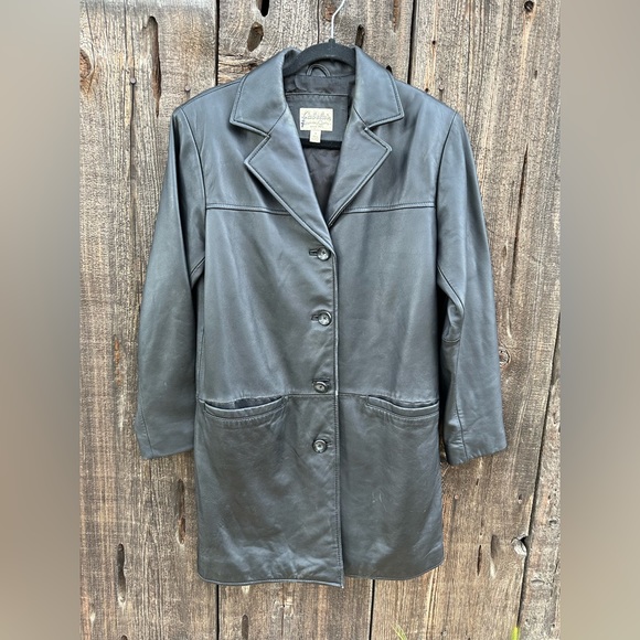 Cabela's | Jackets & Coats | Cabelas Black Soft Leather Jacket Reaches ...